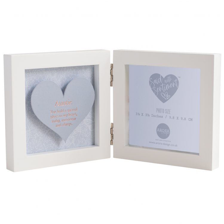 Said with Sentiment Hinged Heart Photo Frames Archives - Arora Design ...
